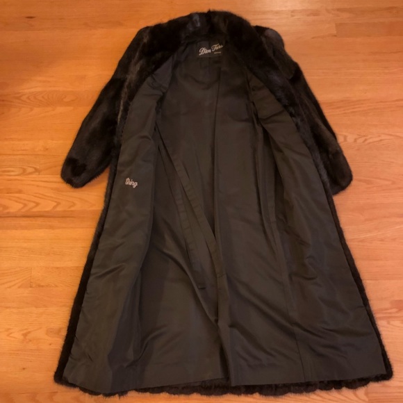Jackets & Coats | Vintage Genuine Mink Fur Long Coat | Poshmark